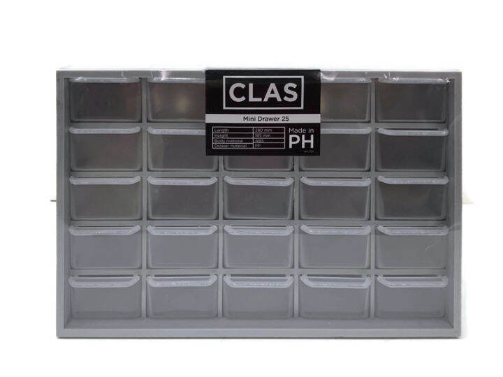 Clas 25 Drawers Mini Cabinet Plastic Storage Organizer | Lazada PH