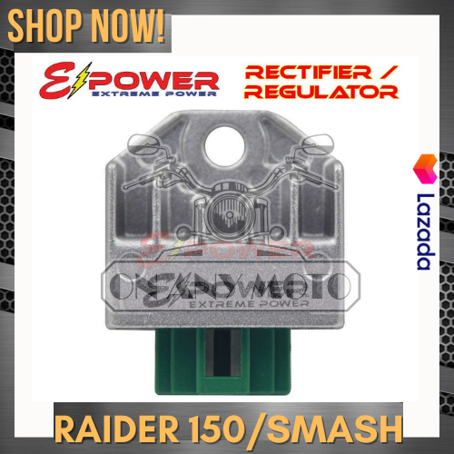 E-POWER RAIDER 150, SMASH 110, SMASH 115, SHOGUN, SKYDRIVE Rectifier ...