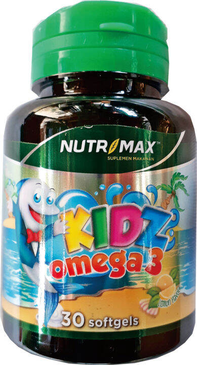 NUTRIMAX KIDZ OMEGA-3 30 KAPSUL | Lazada Indonesia