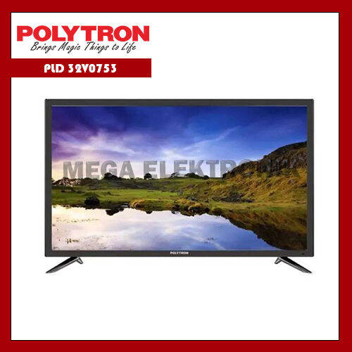 POLYTRON PLD 32V0753 LED TV 32 inch Digital - JABODETABEK | Lazada Indonesia