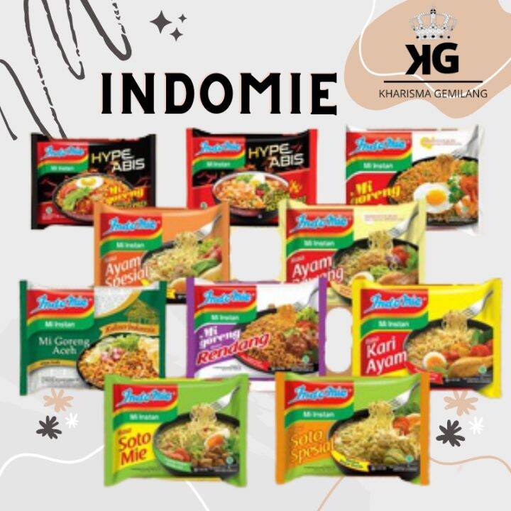 MIE INSTAN - Indomie Mie Instant / Indomie Goreng / Indomie Soto ...