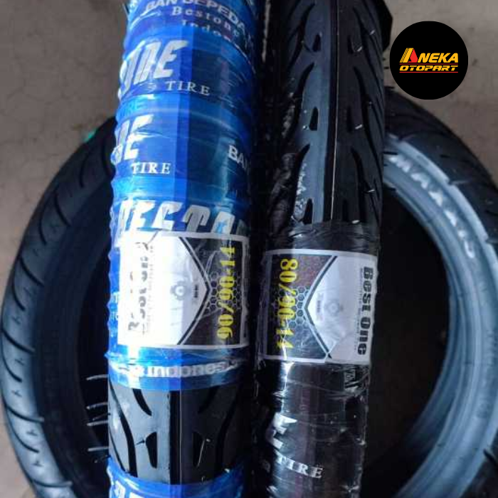 Ban Motor Matic R14 Non Tubeless Ukuran 8090 & 9090 dan Sepasang ...