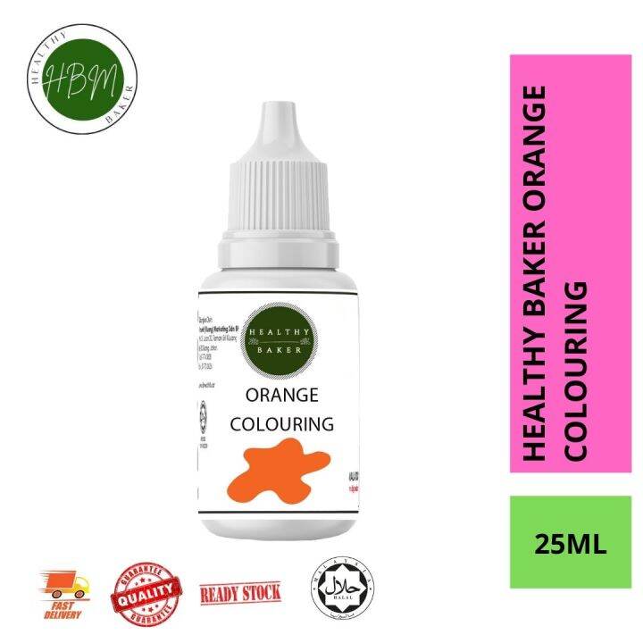 Ready Stock Coloring Oil Based 25ml / Repacked / Food Grade / Halal ...