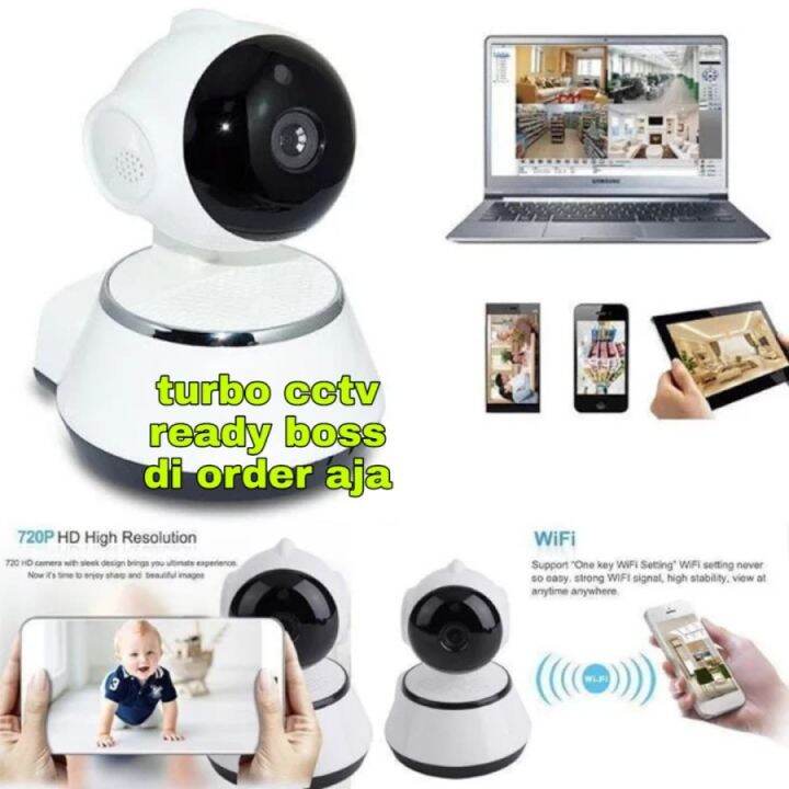 IP CAM Wireless IP CAMERA CCTV wifi IPCAM infrared night 720p V380PRO | Lazada Indonesia