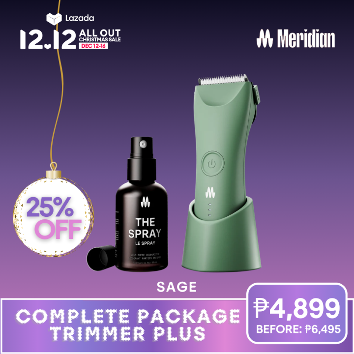 The Complete Package Trimmer Plus by Meridian + The Spray | Lazada PH