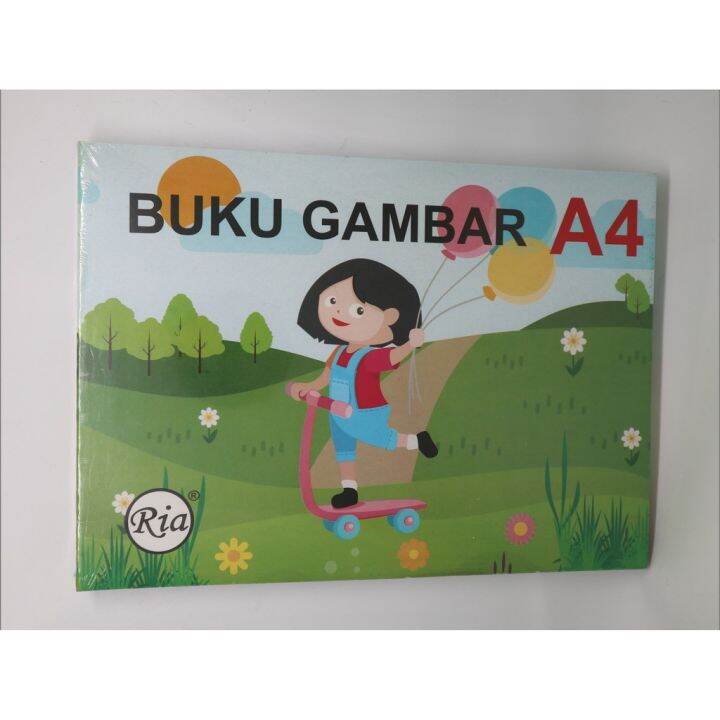 BUKU GAMBAR RIA A4 | Lazada Indonesia