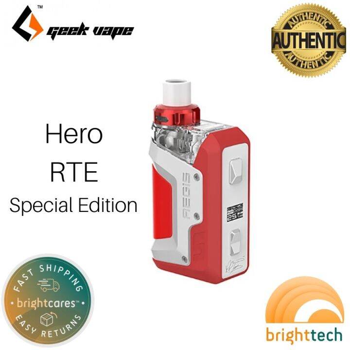 VAPE Geekvape Aegis Hero RTE Special Edition - Legit Vape Set (Ecig ...