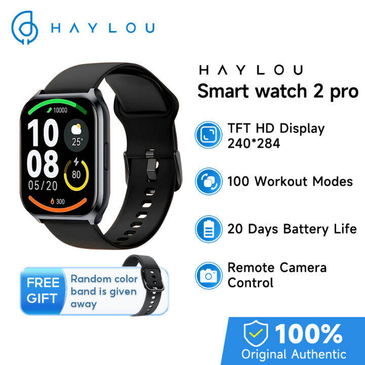 Haylou Smartwatch 2 Pro 1.85”TFT Large Screen SPO2 Heart Rate ...