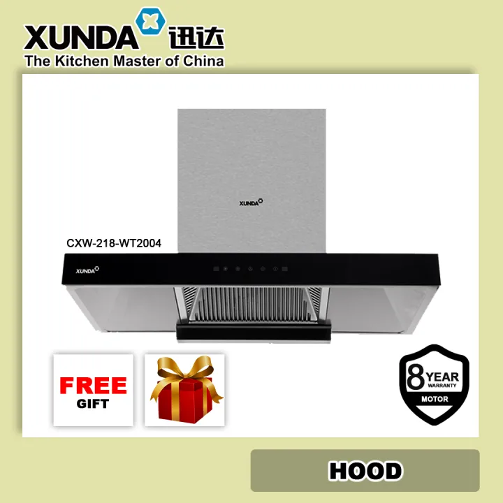 XUNDA Range Hood (SILVER) CXW-218-WT2004 | Lazada