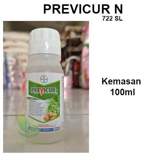 Fungisida Previcur N 722 Sl 100ml Obat Semprot Pembasmi Hama Jamur ...
