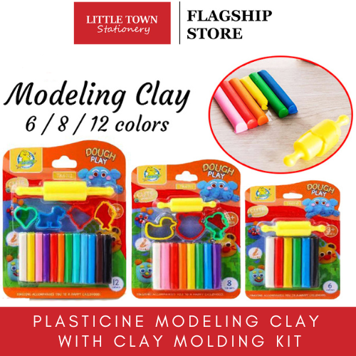 Jing Jing Plasticine Easy To Mold Modeling Clay With Clay Molding Kit ...