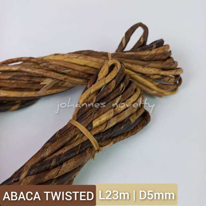 Twisted Abaca Bakbak Rope for DIY Crafts | Lazada PH