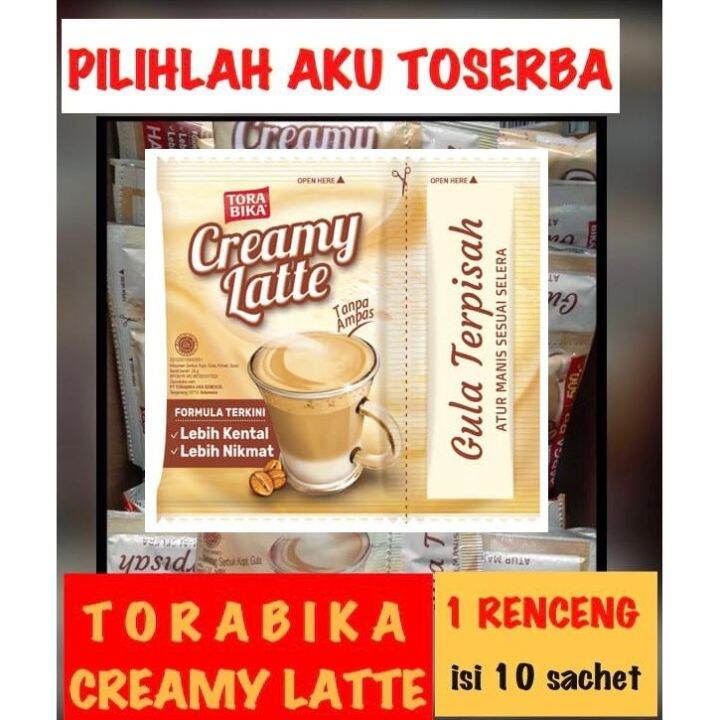 Torabika Creamy Latte Renceng (HARGA RENCENG) | Lazada Indonesia