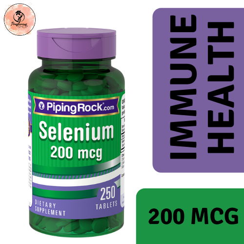 Piping Rock Selenium 200 mcg 250 Tablets | Lazada PH