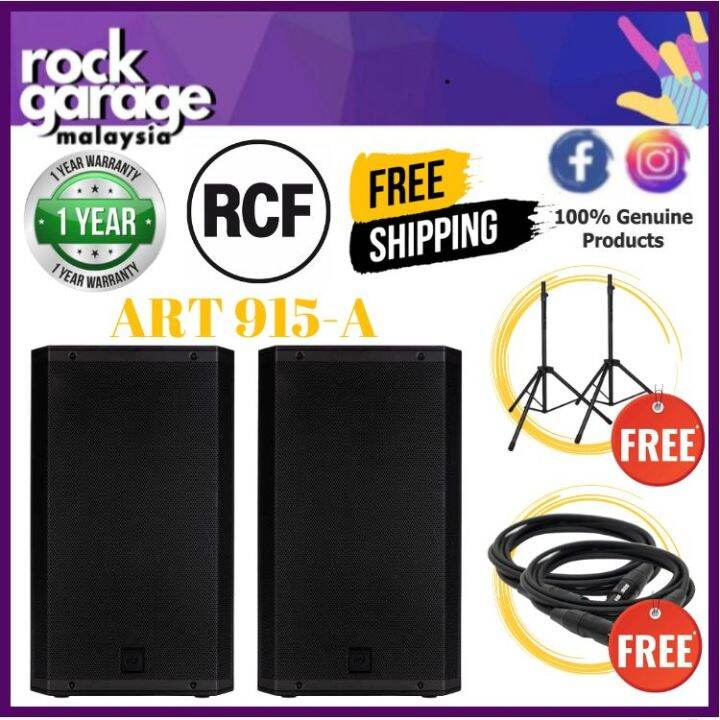 RCF ART 915-A Two-Way 15" 2100W Powered PA Speaker ( ART915A / 915A / ART ) | Lazada