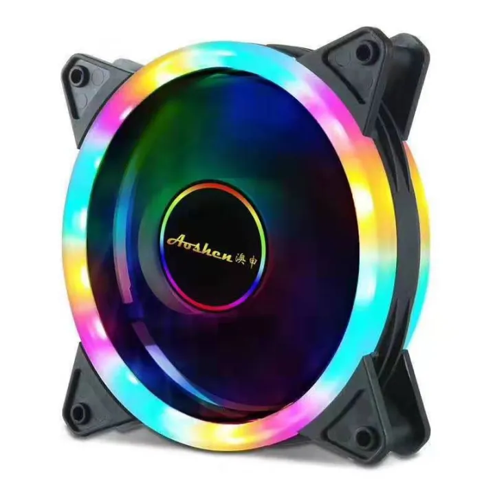 Aurora 120mm case desktop RGB fan | Lazada PH