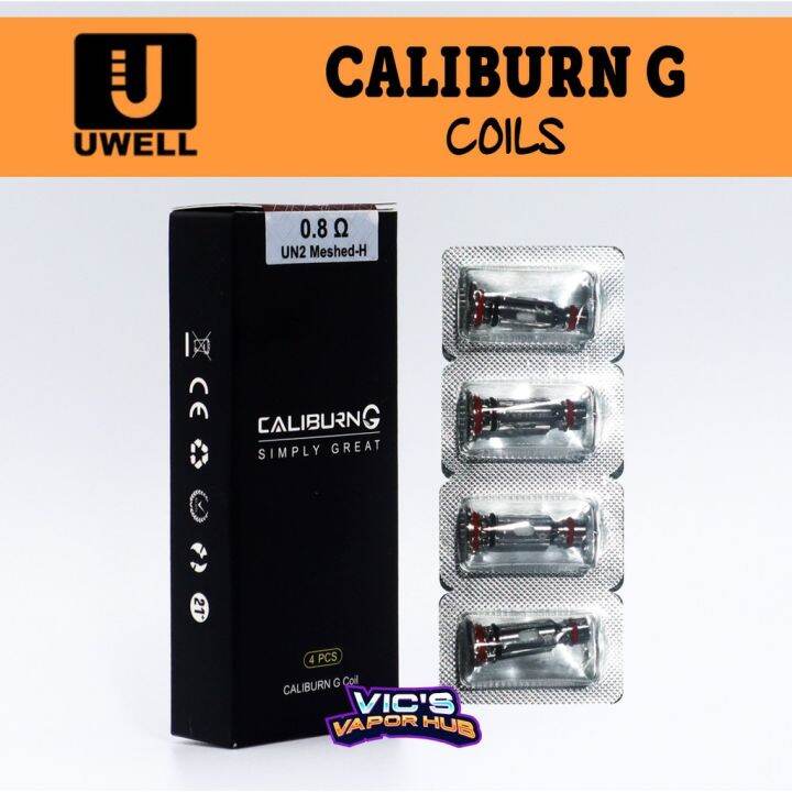 Uwell Caliburn G Coils 0.8 ohm UN2 meshed-H | Lazada PH