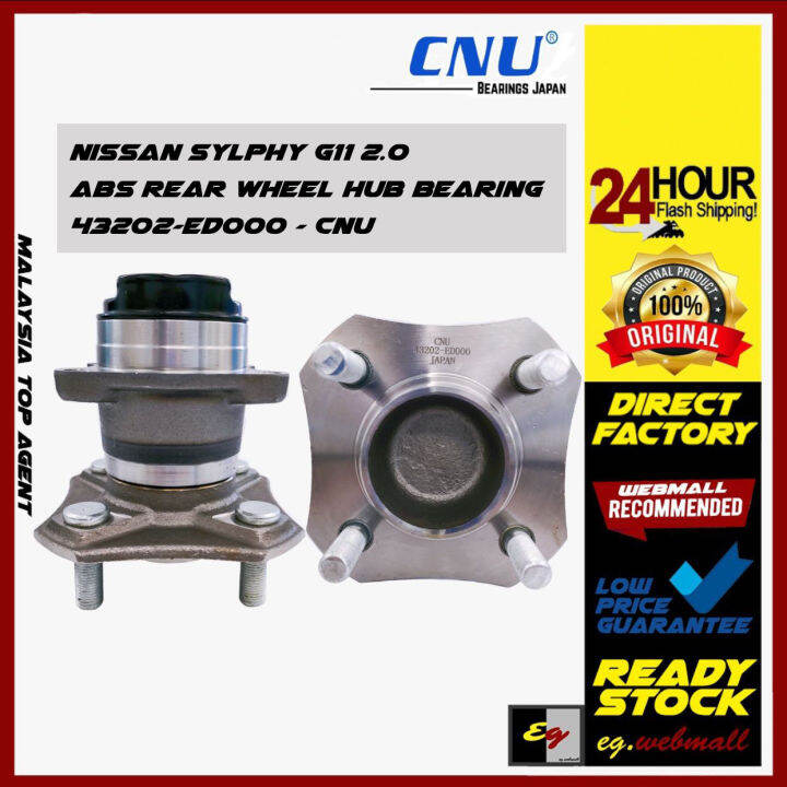 NISSAN SYLPHY G11 2.0 ABS REAR WHEEL HUB BEARING TAYAR BELAKANG 43202 ...