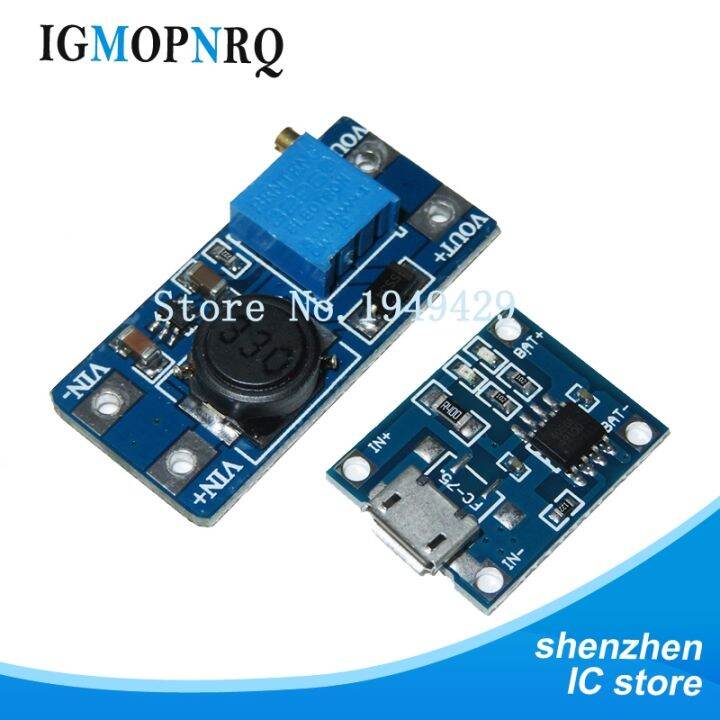 Micro USB 5V 1A 18650 TP4056 module for lithium battery charger ...