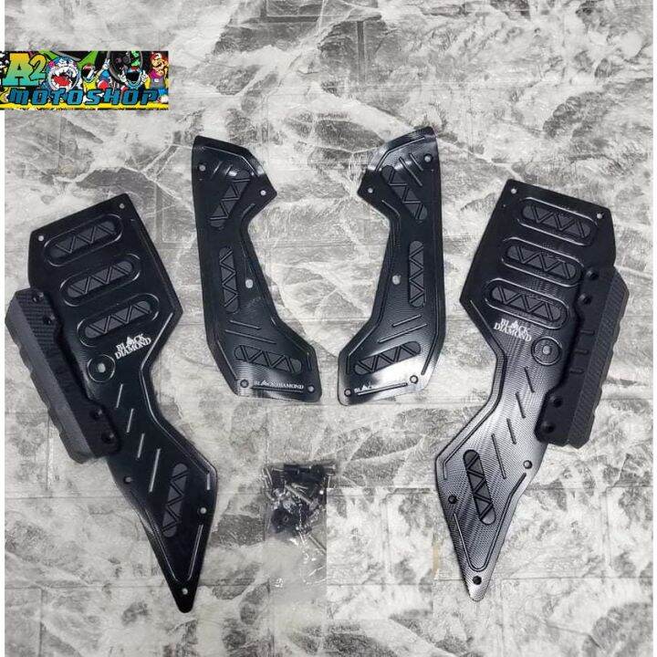 Nmax V2 V2.1 Foot Matting Black Diamond Foot board With Slider Bolts ...