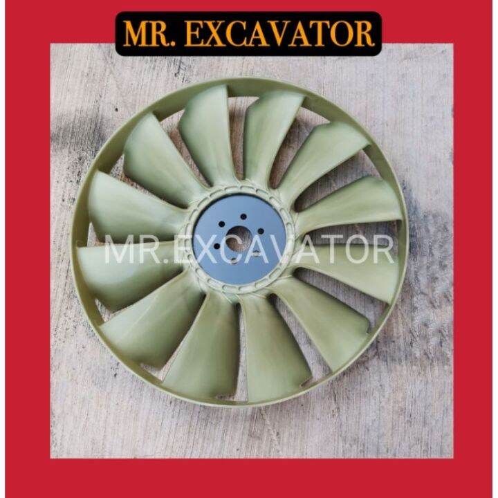 (Heavy Duty) Komatsu PC PC200 PC200-5 6D95 Excavator Radiator Fan Blade ...