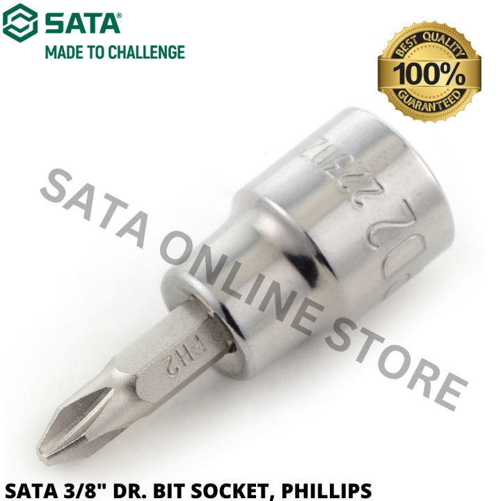 SATA 3/8" DR. BIT SOCKET, PHILLIPS / BIT SOCKET PHILLIPS / PHILLIPS BIT ...