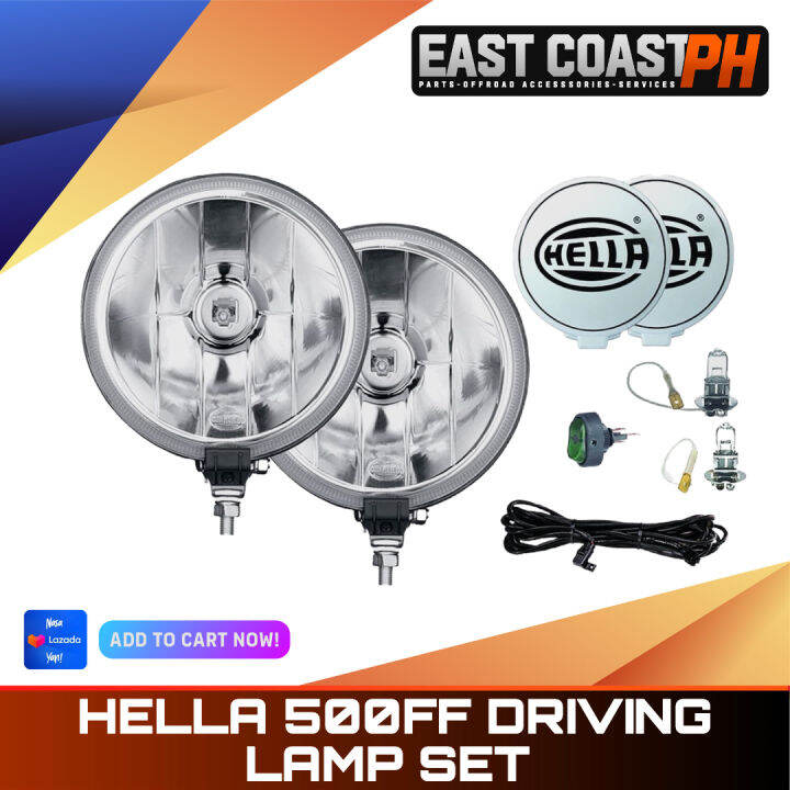 HELLA 500FF DRIVING LAMP SET (2pcs) (PAIR) | Lazada PH