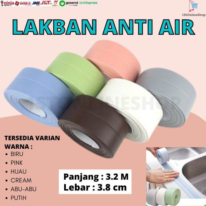 STRIP PEREKAT ANTI AIR ISOLASI LAKBAN DAPUR WASTAFEL TAHAN JAMUR ...