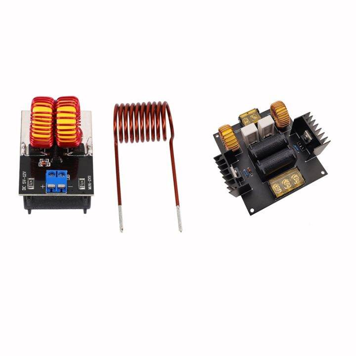 2Set 5V-12V ZVS Induction Heating Power Supply Driver Board Module ...