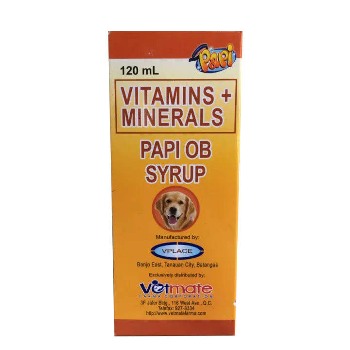 Papi OB Pre and Post Pregnancy Pet Vitamins 120ml | Lazada PH