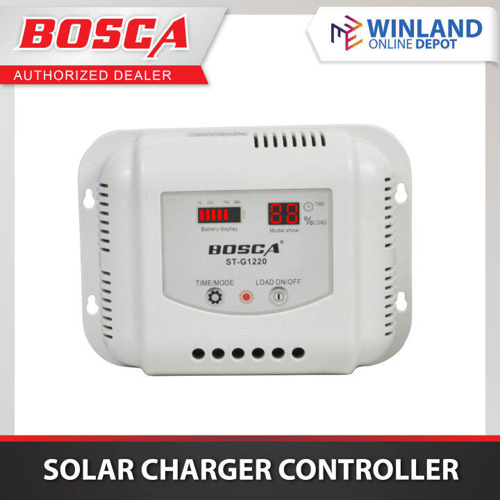 BOSCA by Winland Solar Charger Controller 20A BS ST-G1220 | Lazada PH