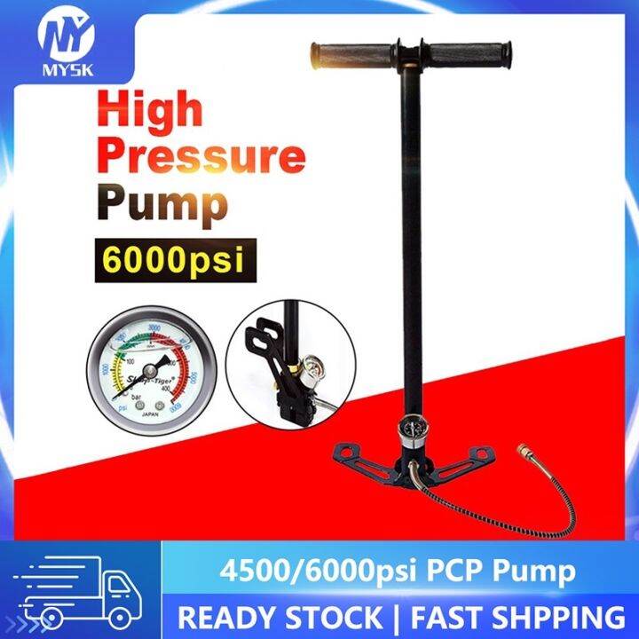 【IN STOCK】4500/6000Psi High Pressure PCP Hand Pump 3 Stage Air Pump ...