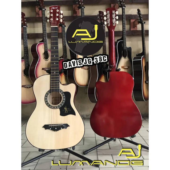 Philippine spot new Davis 38 Acoustic Guitar cut-away BY: ANTONIO ...