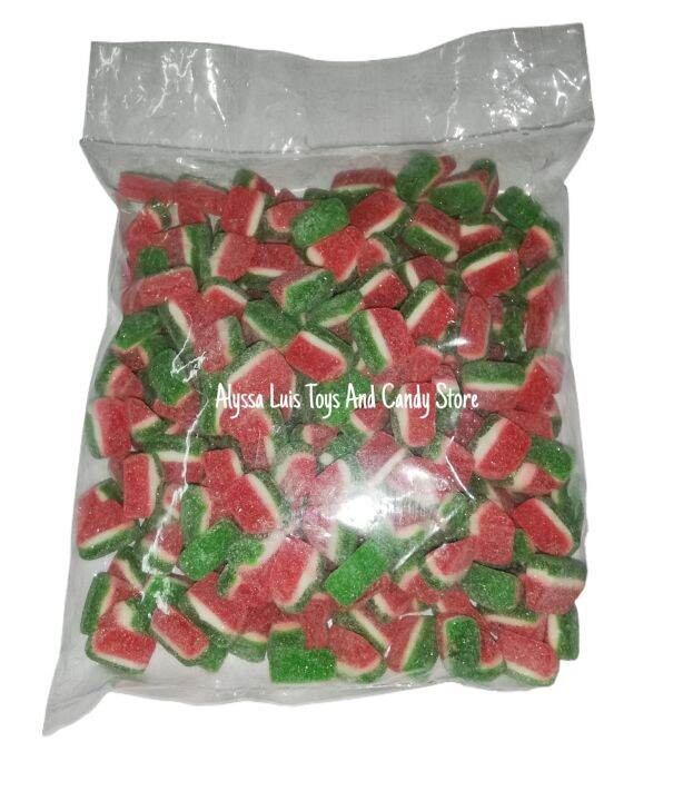 1kg Gummy Cubes Watermelon 160 200pcs | Lazada PH
