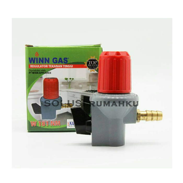 REGULATOR LPG TEKANAN TINGGI WINN GAS 181 NM SNI KEPALA KOMPOR SEMAWAR ...
