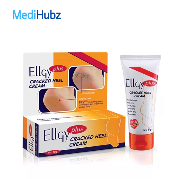 Ellgy Plus Cracked Heel Cream เอลจี พลัส ครีมทาส้นเท้าแตก บำรุงเท้า ...