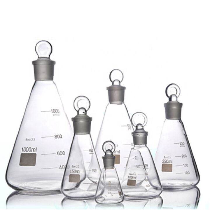 Erlenmeyer Flask with Stopper Heat Resistant | Lazada PH