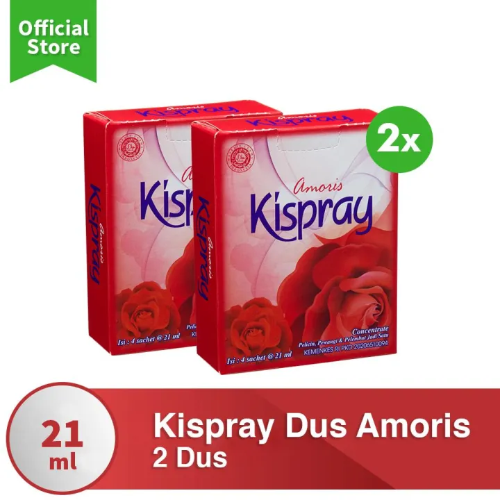 Kispray Dus Amoris 21Ml - 2 Dus | Lazada Indonesia