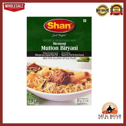 SHAN MEMONI MUTTON BIRYANI MASALA (REMPAH NASI BIRYANI KAMBING MEMONI ...