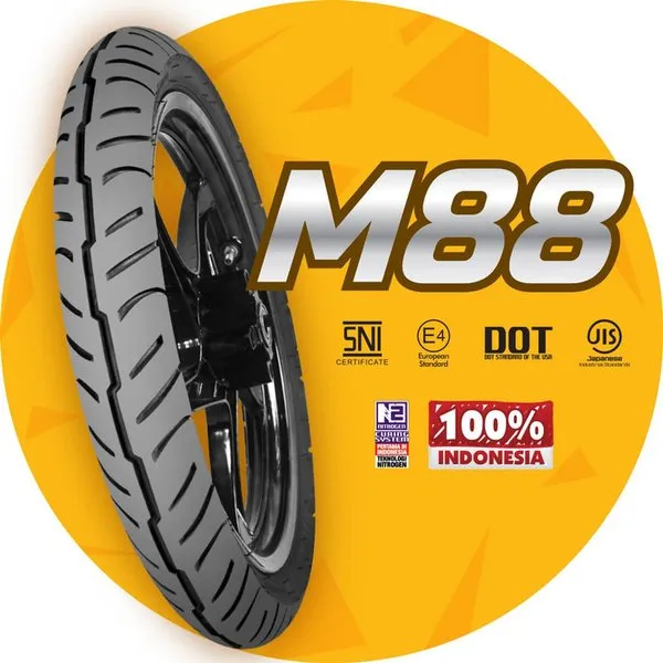 Ban Motor MIZZLE M88 70/80-14 MATIC (Tubeless). Free pentil !! | Lazada ...