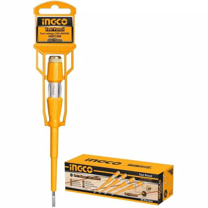 tespen tes pen listrik ac ingco besar 100-500v | Lazada Indonesia