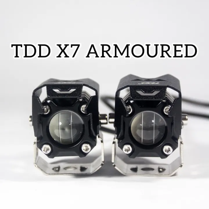 TDD X7 ARMOURED AUXILIARY LIGHTS MOTORCYCLE LIGHT | Lazada PH