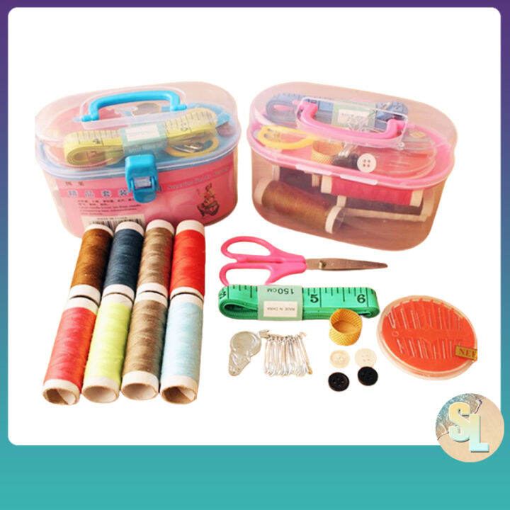 Large Sewing Set Sewing Kit Sewing Box Set Sewing Machine Line Cross ...