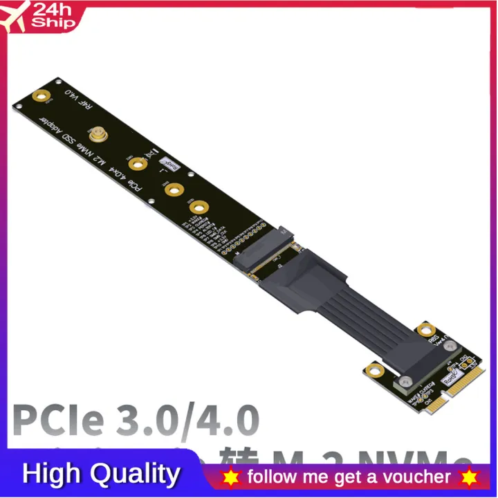 Mini-Pcie Wireless Network Card To M.2 for NVME SSD Extension Cable ...