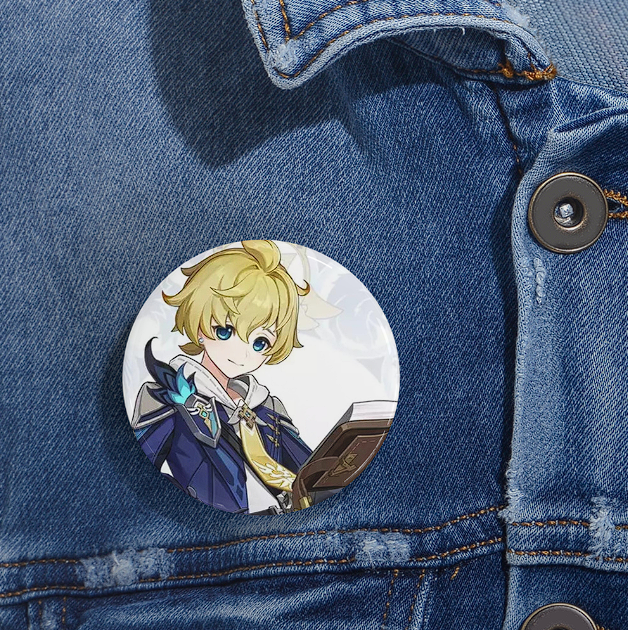Genshin Impact Character Button Pins 58mm - Mika | Lazada PH