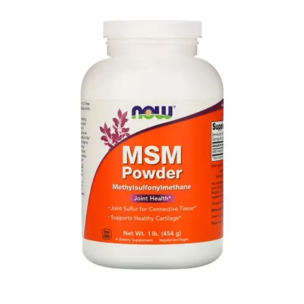 NOW Foods, MSM Powder, 1 lb (454 g) | Lazada PH