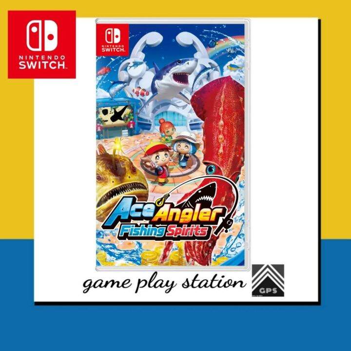 nintendo switch ace angler: fishing spirits std edition ( english zone ...