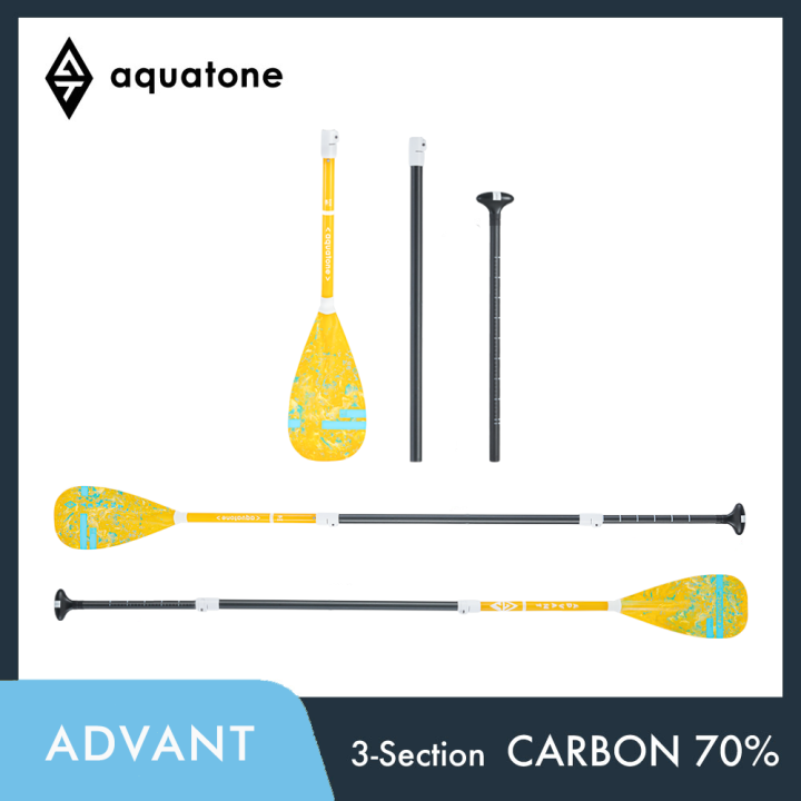 Aquatone Advant Carbon Hybrid ไม้พายสำหรับบอร์ดยืนพาย หรือ เรือยาง isup ...