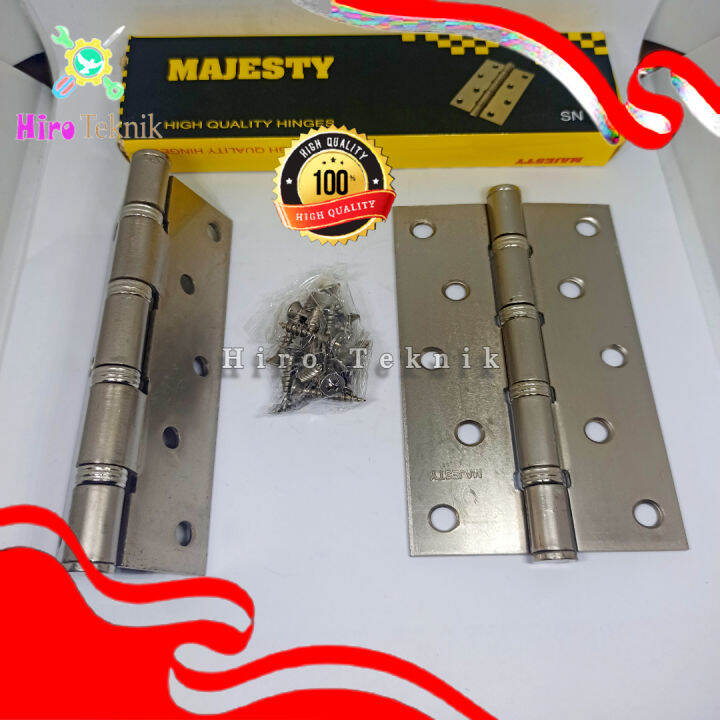 ENGSEL PLAT TEBAL SN MAJESTY 5" INCH HINGE ENGSEL PINTU JENDELA ...