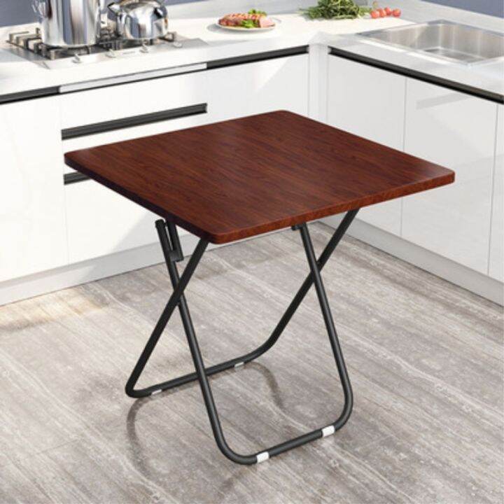 Meja Makan Lipat Meja Cafe Meja Kerja Portable Kayu Meja Minimalis ...